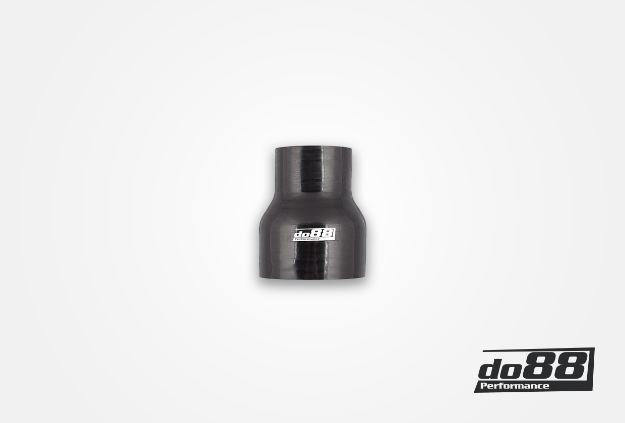 Straight reducers - Silicone hose Black - Silicone hose / hoses