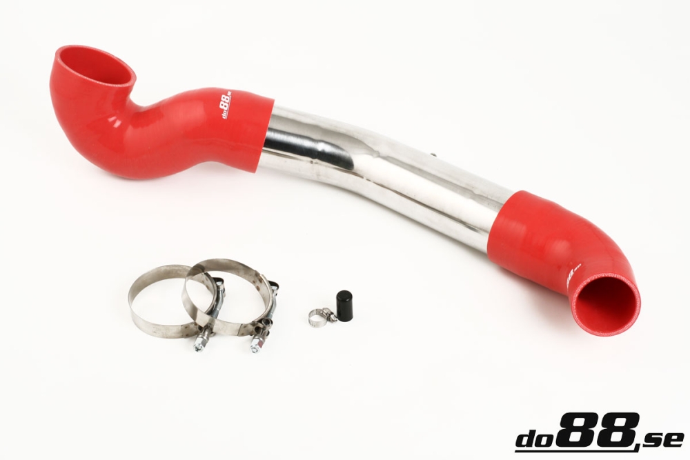 Volvo S60R V70R 04 07 Lower Intercooler pipe Black